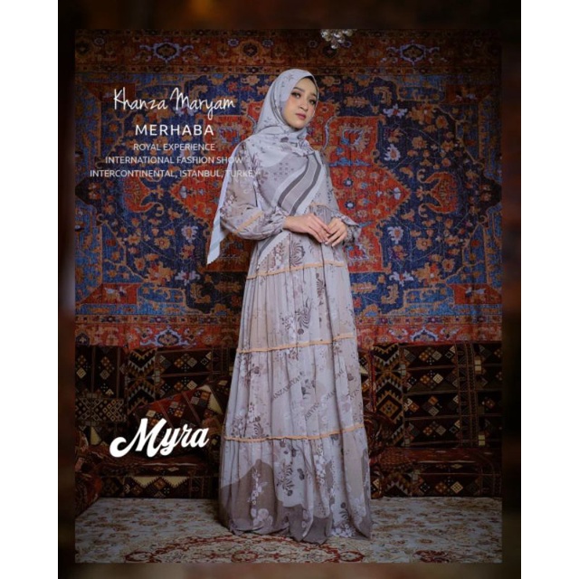 Jual KHANZA MARYAM - MYRA - ZIYA - ALANYA - SET DRESS - SET SCARF ...