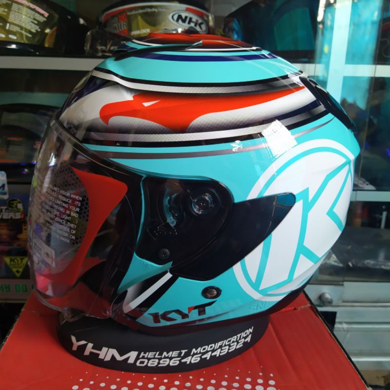 Jual KYT Kyoto all varian warna | Shopee Indonesia