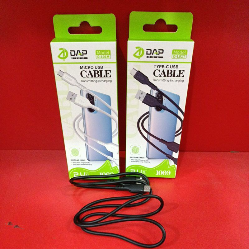 Jual Dap Cable / Kabel Data Colokan Tipe C 2.4A Transmiting Charging ...