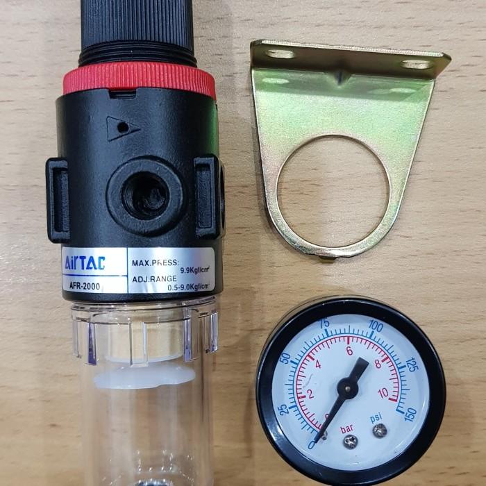 Jual Arri | Filter Kompresor Angin Filter Regulator Airtac Afr-2000 Afr ...
