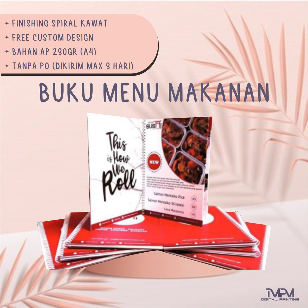 Jual Buku menu makanan A4 | Shopee Indonesia