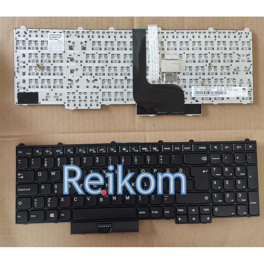 Jual Keyboard Lenovo Thinkpad P50 P51 P70 P71 20hk 20hl | Shopee Indonesia