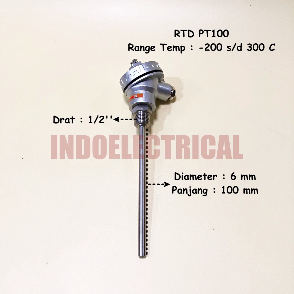 Jual RTD PT100 ( 6 x 100 MM ) | Shopee Indonesia