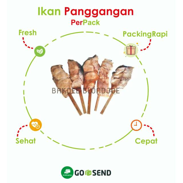 Jual IKAN PATIN ASAP PER BIJI / IKAN PANGGANGAN ISI 5 PCS / GRILLED ...