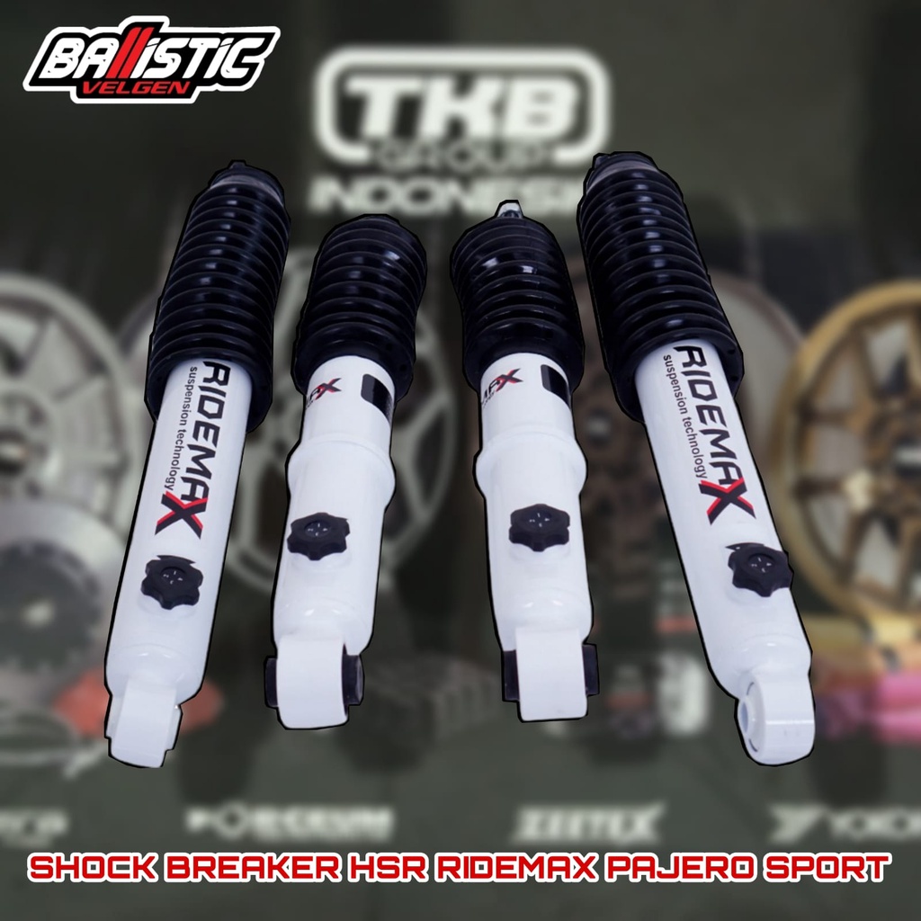 Jual Coilover Suspensi Mobil Merk HSR RIDEMAX Buat Mobil Pajero Sport ...