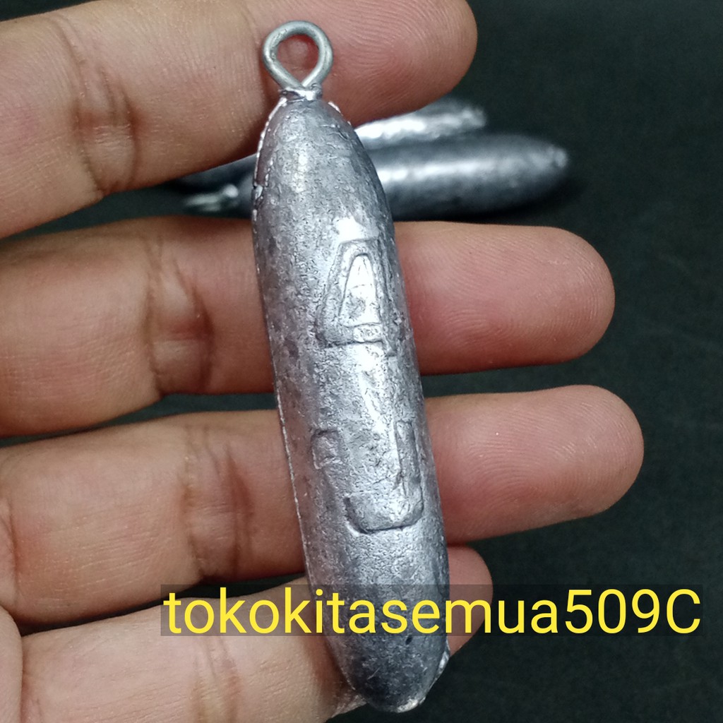 Jual Bandul Timah Pemberat Pancing Model J4 spek ID0509C | Shopee Indonesia