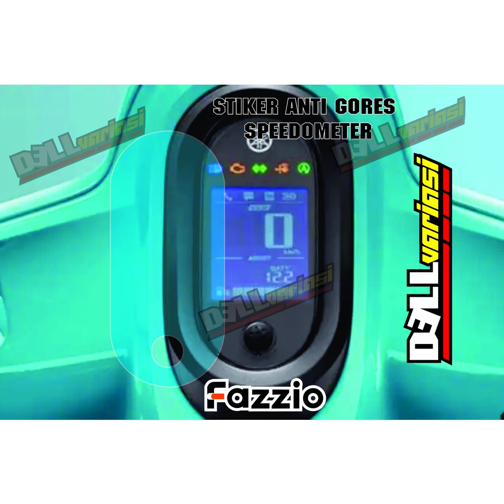 Jual PELINDUNG KACA SPEEDOMETER YAMAHA FAZZIO / ANTI GORES SPEEDO METER ...