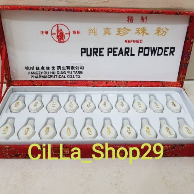 Jual ZHEN ZU FEN (PEARL POWDER/BUBUK MUTIARA) | Shopee Indonesia