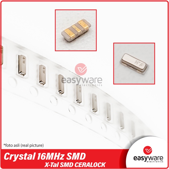 Jual Crystal 16MHz SMD Xtal SMD 16 Mhz 3P | Shopee Indonesia
