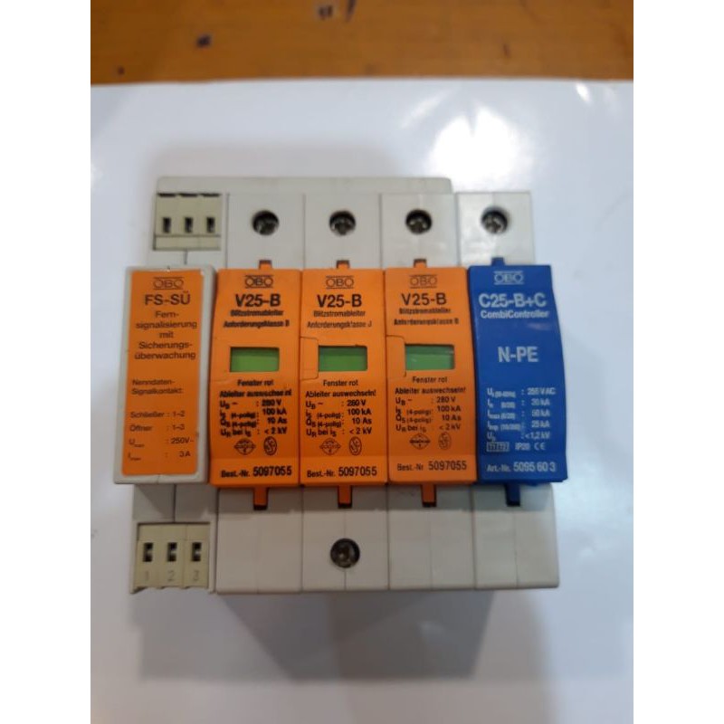Jual surge arrester OBO V25-B 3P + NPE FSU | Shopee Indonesia