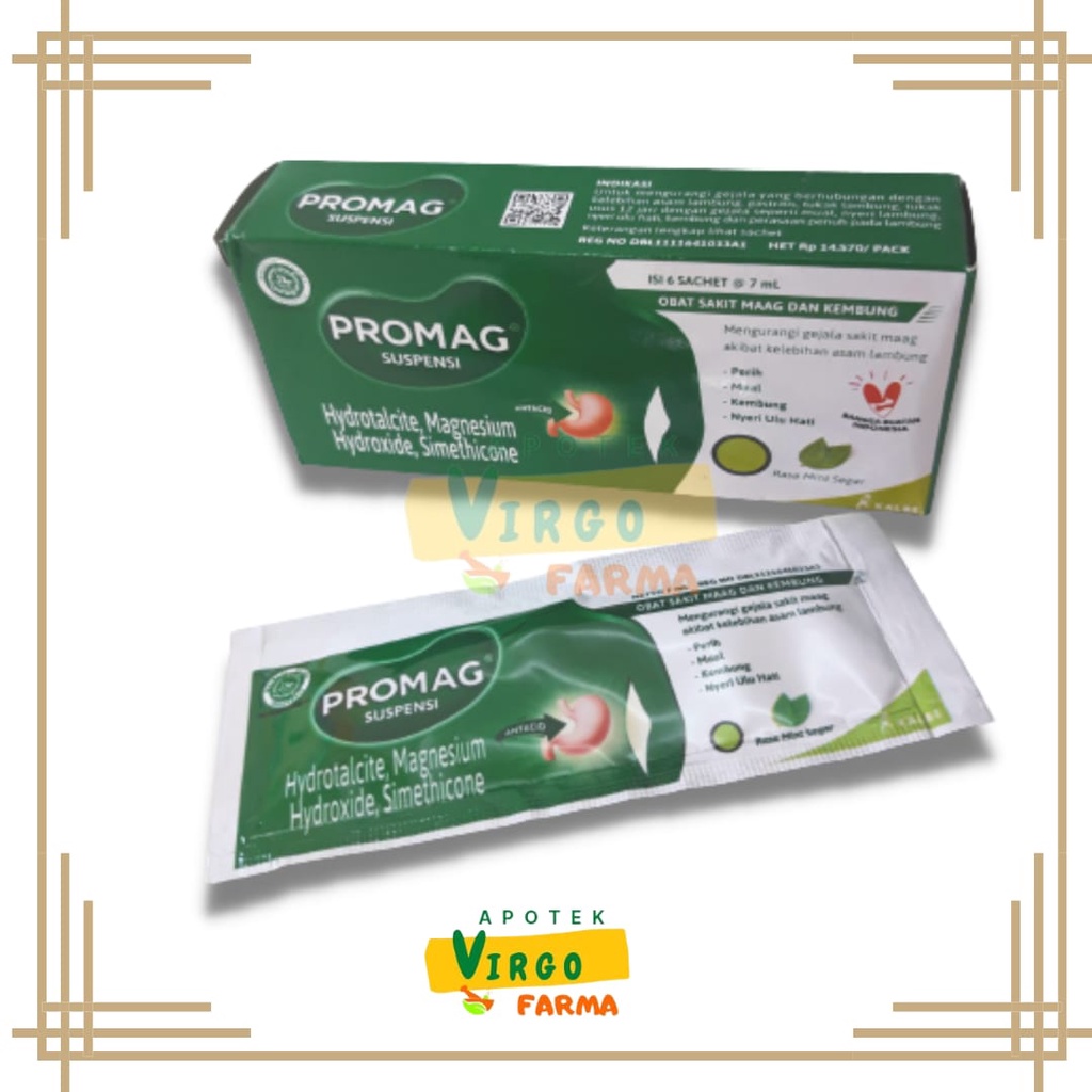 Jual promag supensi sachet | Shopee Indonesia