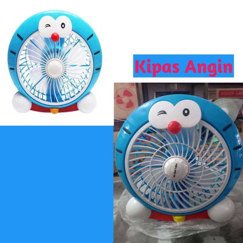 Jual Kipas Angin Karakter Doraemon/Kipas Angin karakter 8 inci Doraemon ...