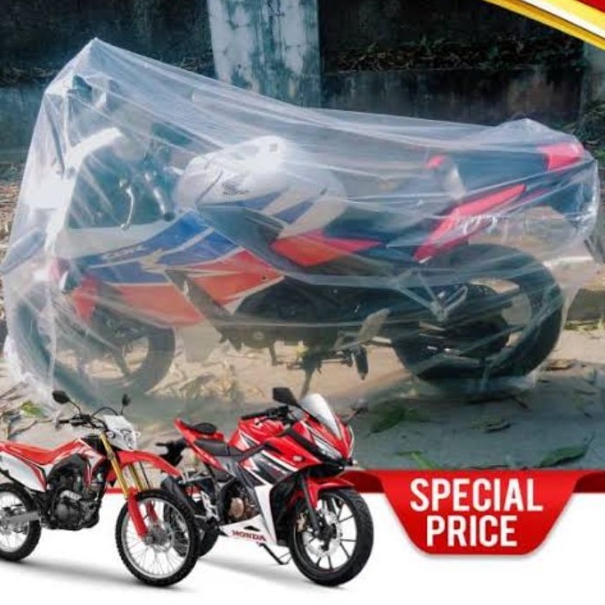 Jual Plastik Cover Sepeda Motor | Pembungkus Bungkus Speda Mtor Honda ...