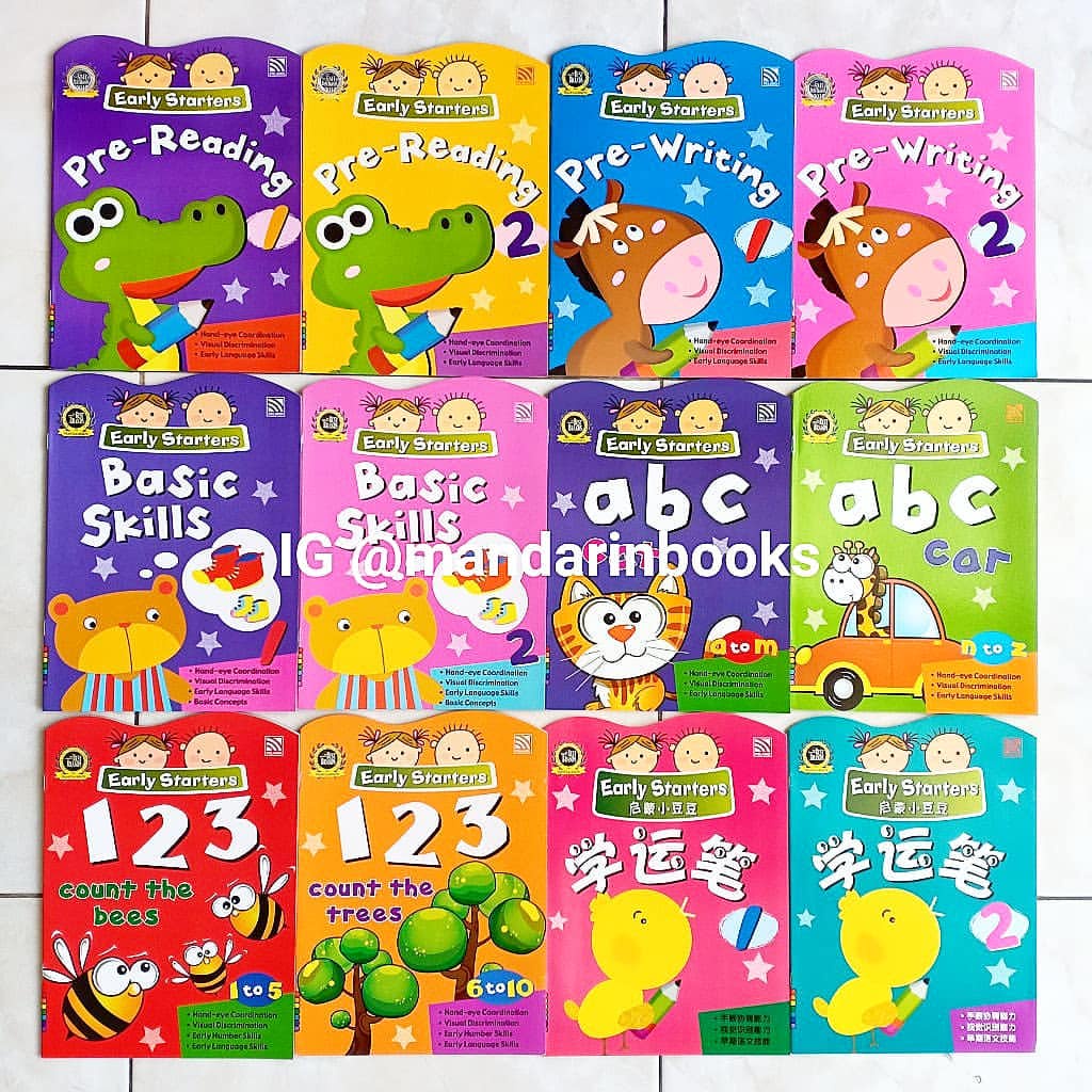 Jual Buku Early Starters Pre-Nursery Learning Materials (Pilihan Per ...