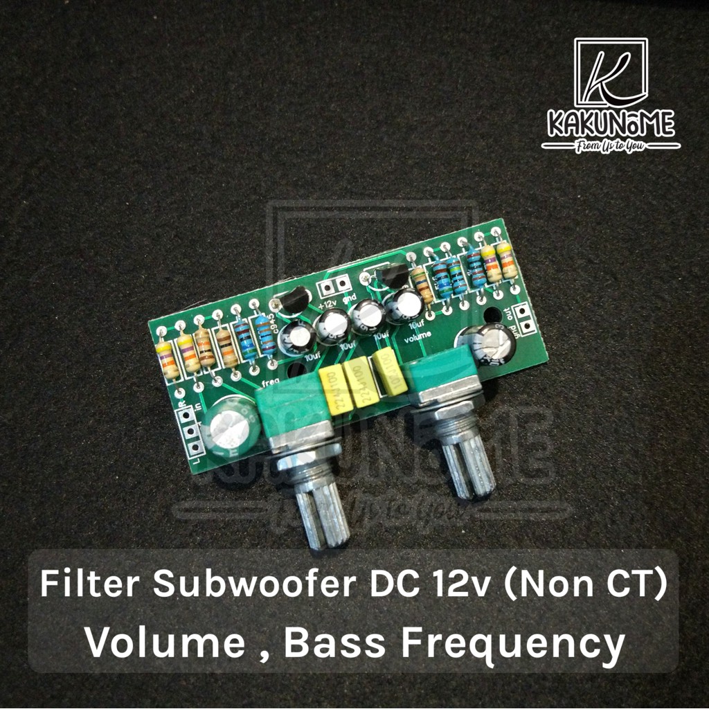 Jual KIT Modul Filter Subwoofer Suply DC 12v NON CT | Shopee Indonesia