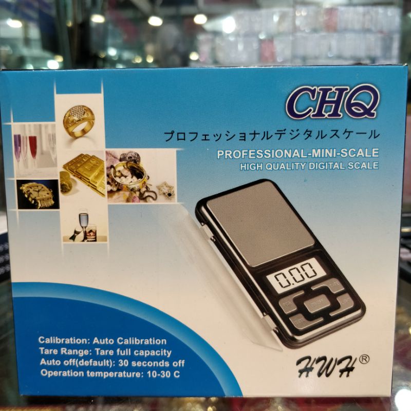 Jual Timbangan Digital CHQ lampu putih | Shopee Indonesia