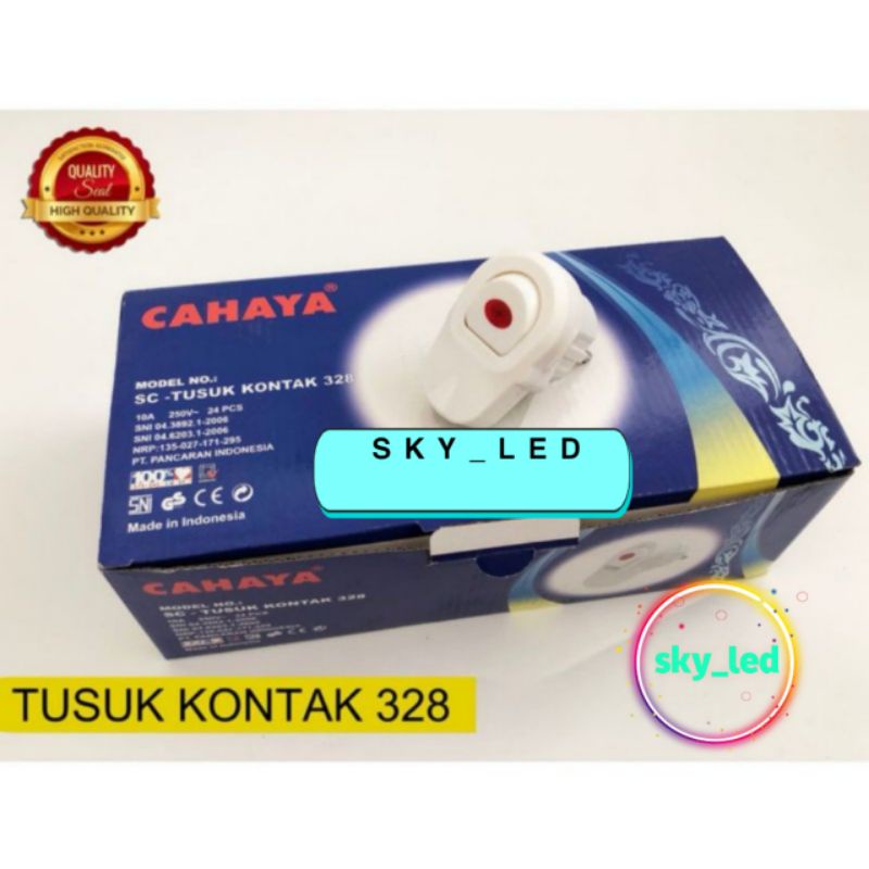Jual SKY_LED STEKER LAMPU SAKLAR / ON OFF / COLOKAN SAKLAR / STEKER ...
