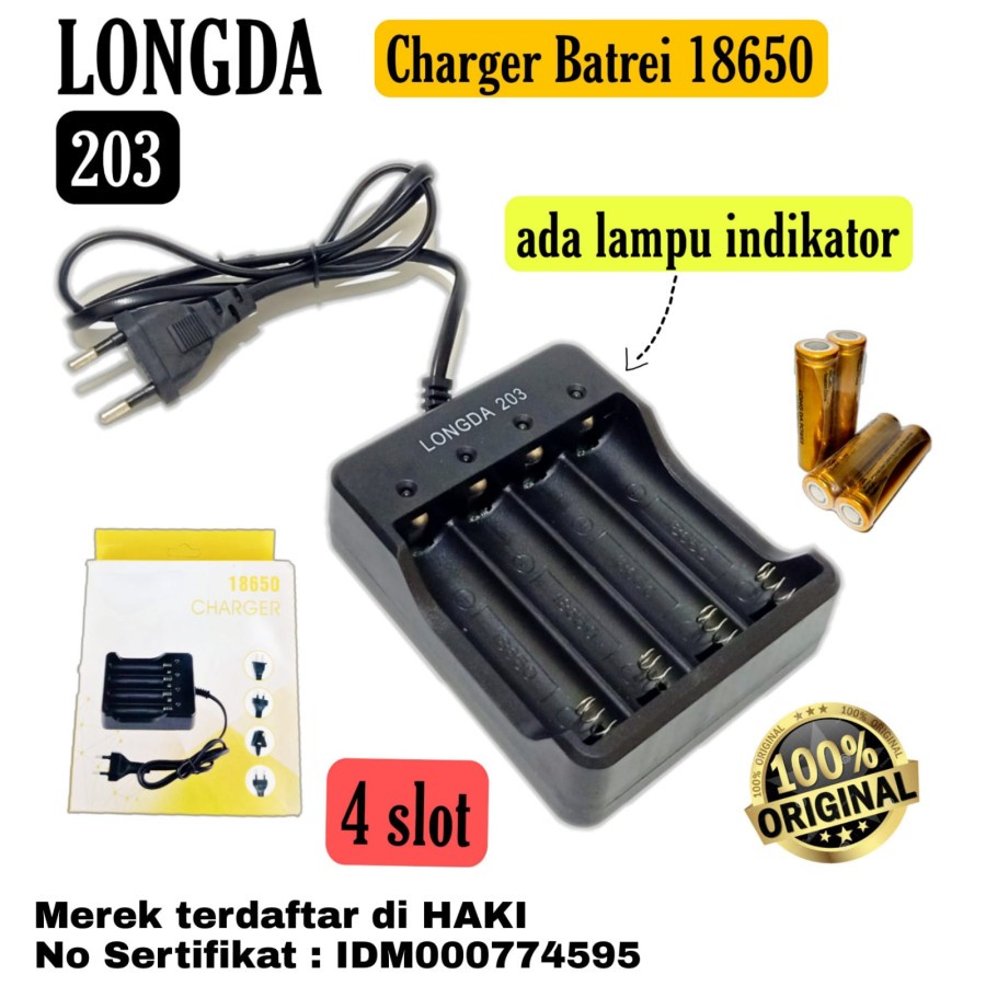 Jual Alat Cas Batrei 18650 Charger 4 Slot charger battery | Shopee ...