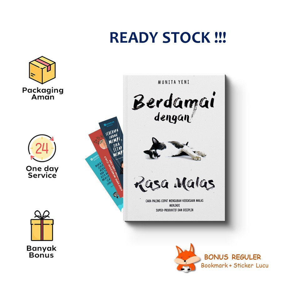 Jual Berdamai Dengan Rasa Malas (Psikologi Corner) | Shopee Indonesia