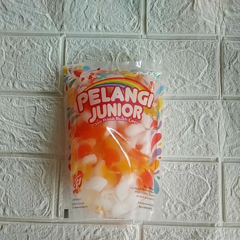 Jual minuman jelly pelangi junior rasa buah leci 500 g | Shopee Indonesia