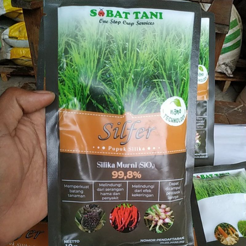 Jual Silfer Pupuk Silika Murni (SiO2) 99,8 % , 10 g | Shopee Indonesia