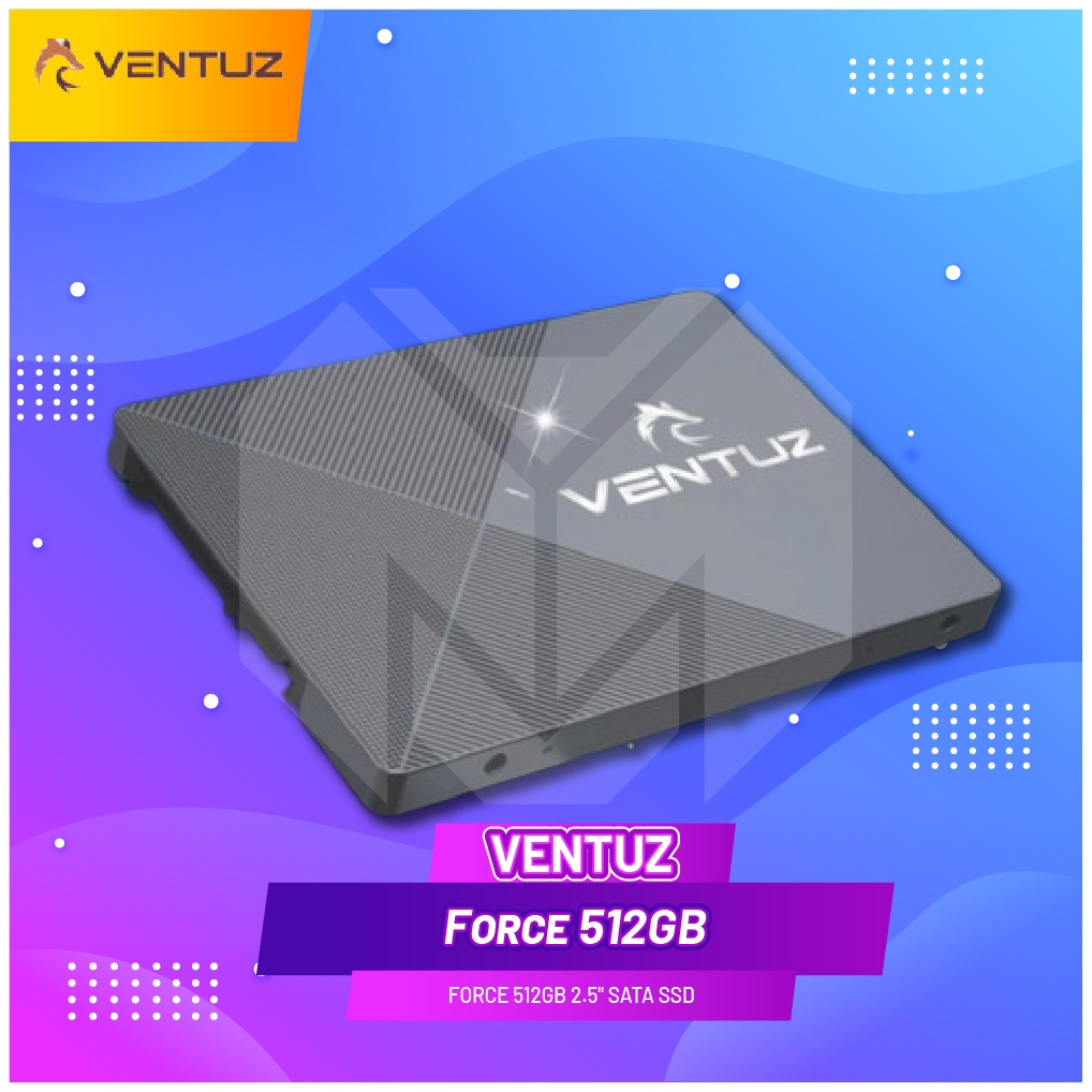 Jual VENTUZ Force 512GB 2.5" SATA SSD | Shopee Indonesia