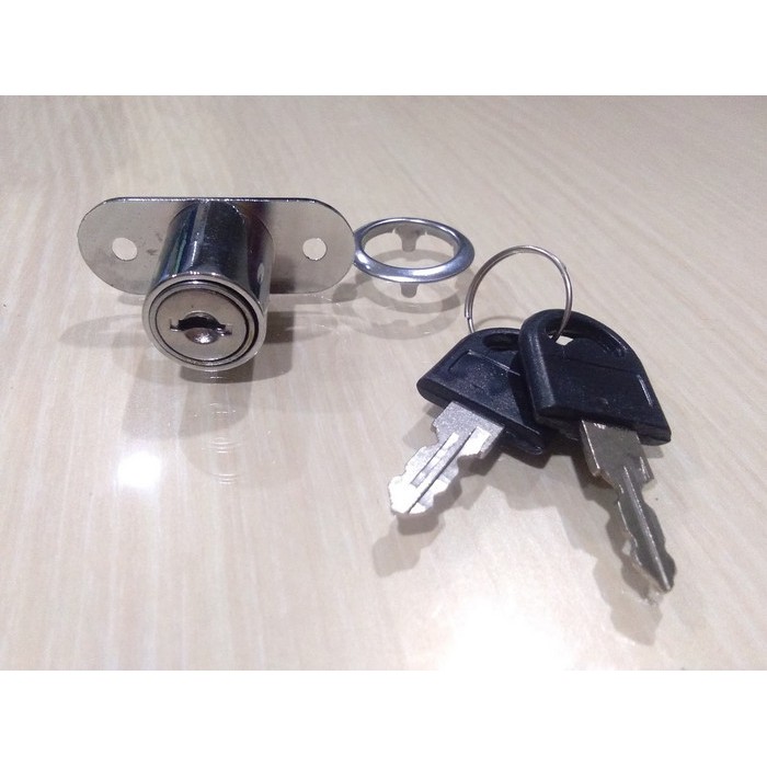 Jual Push lock/kunci etalase/kunci laci/kunci lemari sliding kaca/kunci ...