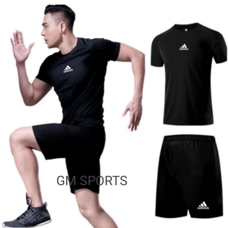 Jual Set Baju Olahraga Futsal Pria Setelan Kaos Olahraga Sepakbola Dan ...