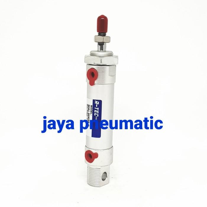 Jual Silinder | Mal 20X25 Air Cylinder Pneumatic Tabung Aluminium ...