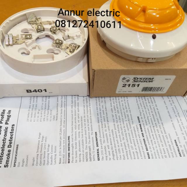 Jual Smoke detector system sensor 2151 | Shopee Indonesia