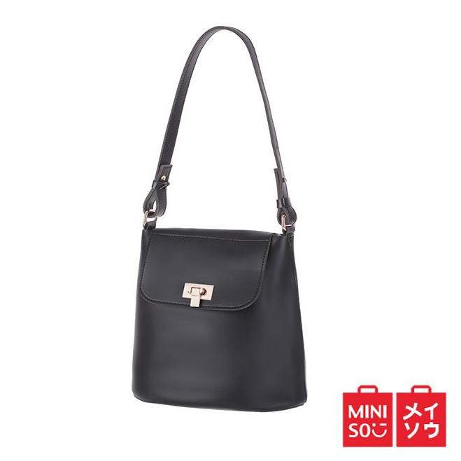 Jual Miniso Official Stylish Simple Handbag Shoulder Bag/ Tas Wanita ...