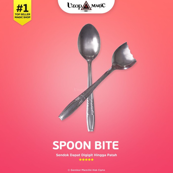 Jual Spoon Bite | Alat Sulap Sendok Gigit | Uzop Magic Shop | Shopee ...