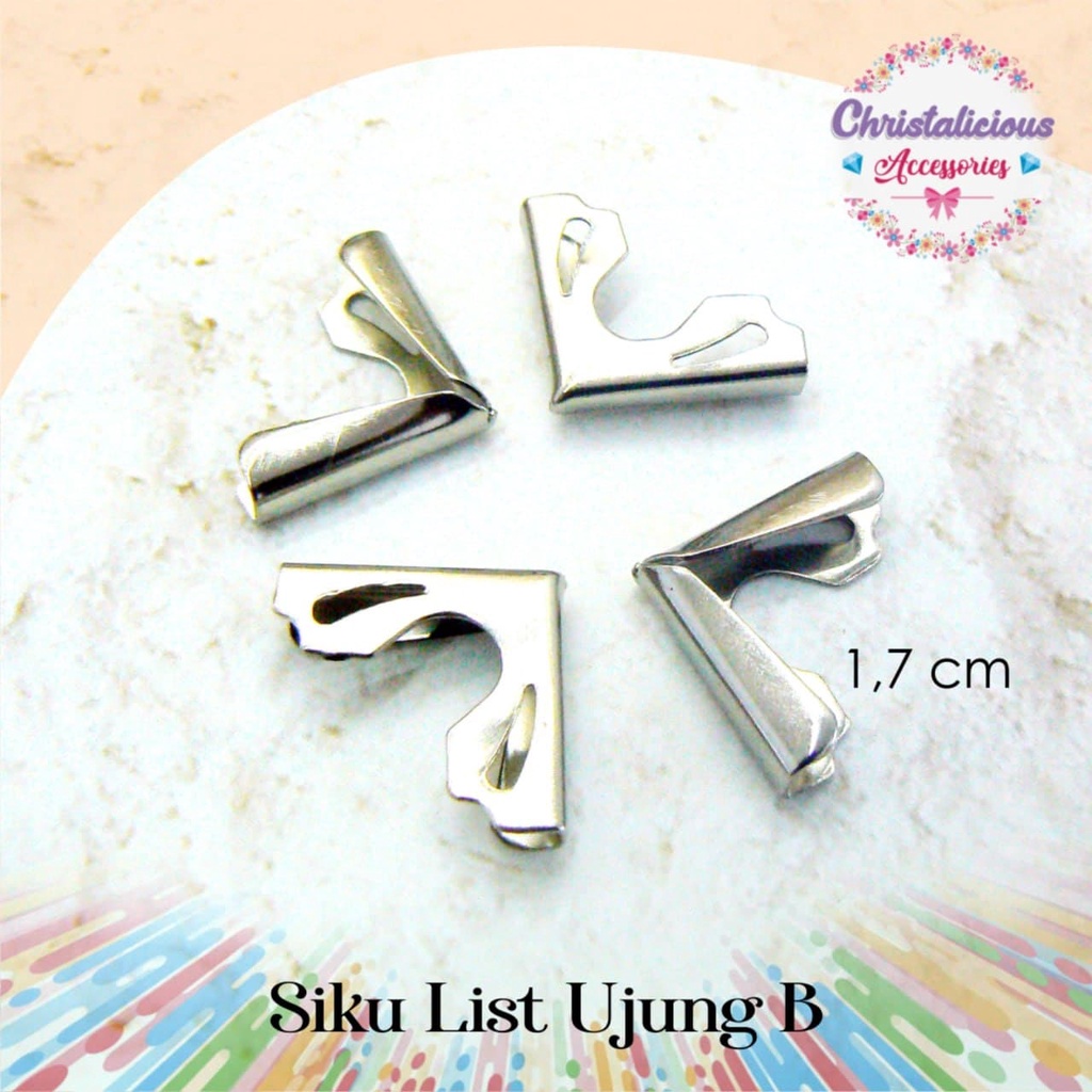 Jual Siku/sudut untuk ujung buku, siku untuk ujung dompet, siku untuk ...
