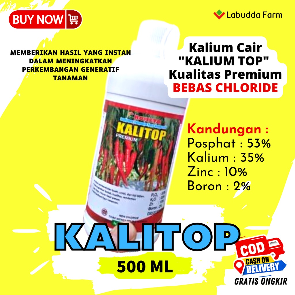Jual Kalitop 500ml Kalium Top Kualitas Premium 500ml - Pupuk Kalium ...