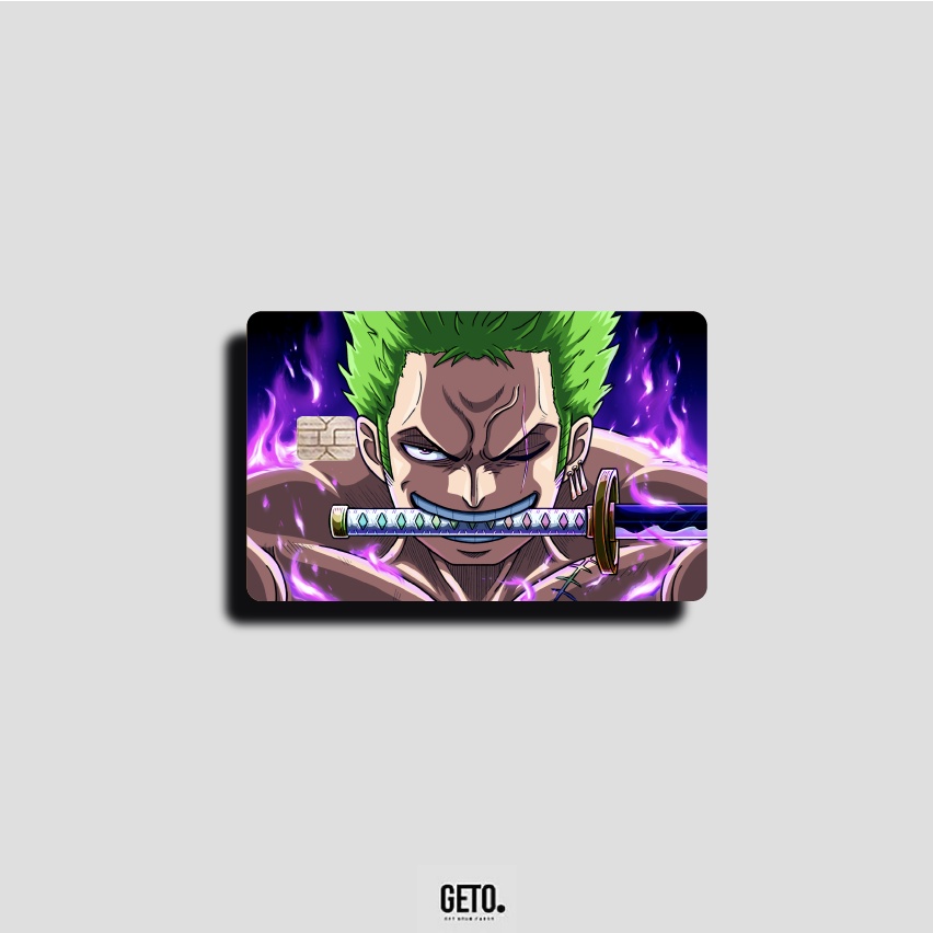 Jual Stiker Sticker Skin Kartu Atm Anime One piece Special Hologram ...