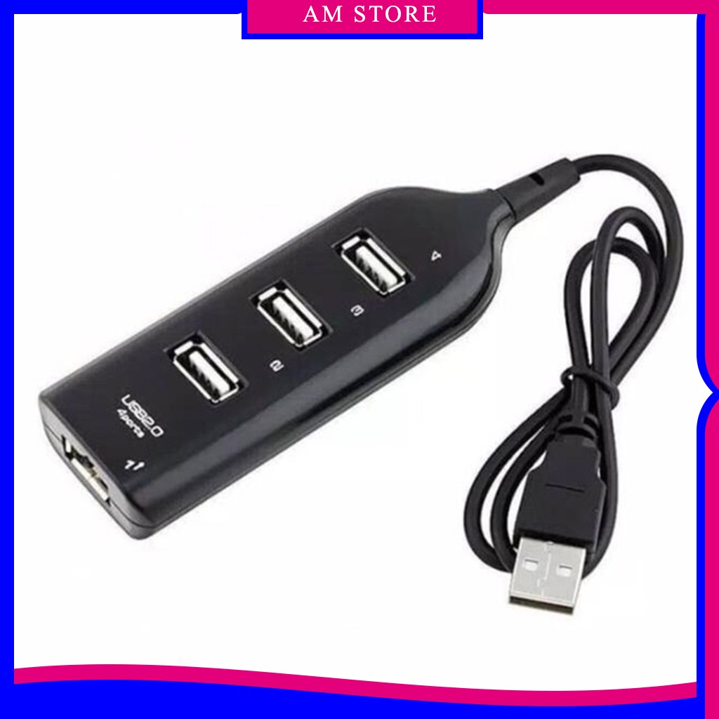 Jual USB HUB 4 Port / Sambungan Port Untuk Laptop Kabel 1 Meter / HUB ...