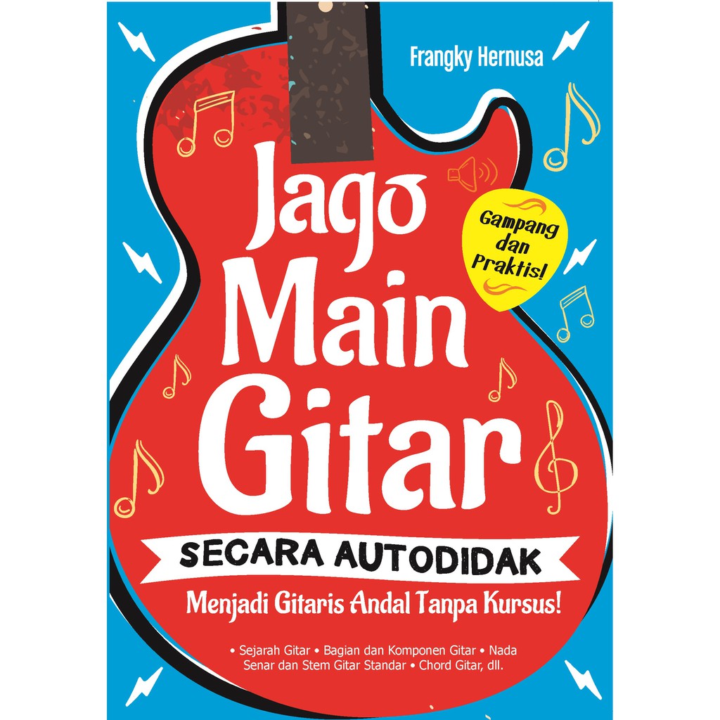 Jual Buku Jago Main Gitar Secara Autodidak - Saufa | Shopee Indonesia