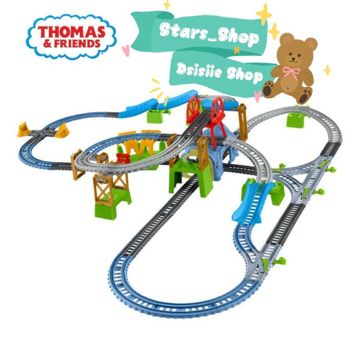 Jual Thomas And Friends Trackmaster 6 In 1 Builder Set Original ...