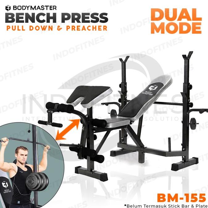 Jual Paket Lengkap Bench Press Stick dan Beban 40kg - Benchpress Gym ...