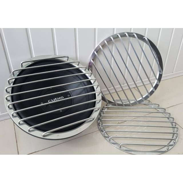 Jual GRIL TUTUP SUBWOFER 12" inch 10 garis | Shopee Indonesia