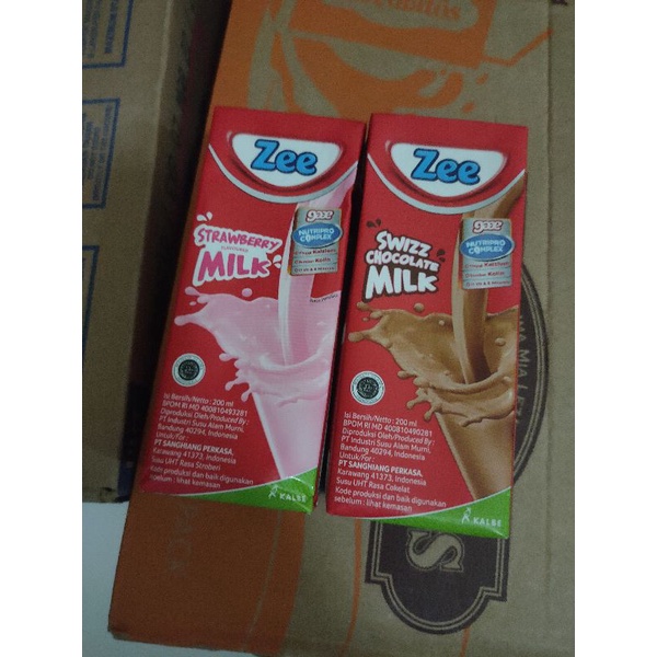 Jual Zee RTD Susu UHT 185 ml | Shopee Indonesia