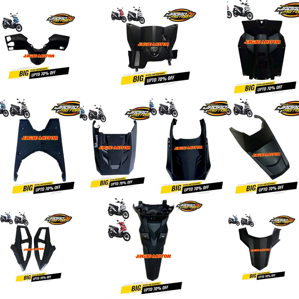 Jual ECERAN SATUAN BODY KASAR HONDA BEAT FI ESP 2016 2017 2018 2019 PNP ...