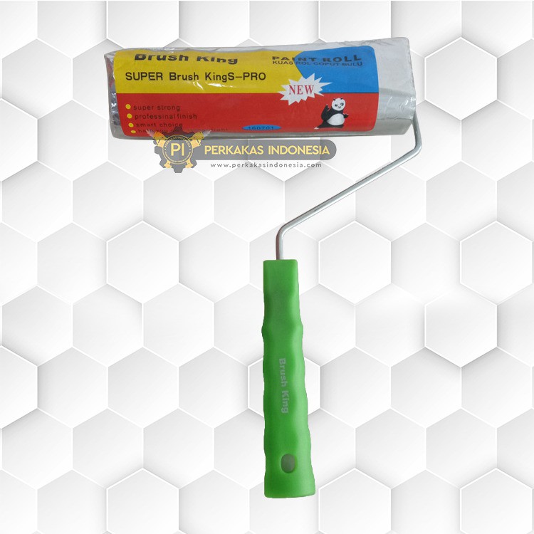 Jual Kuas Roll 9 Inch Besar Kuas Cat Busa Wool Bulu Kuas Tembok Dinding ...