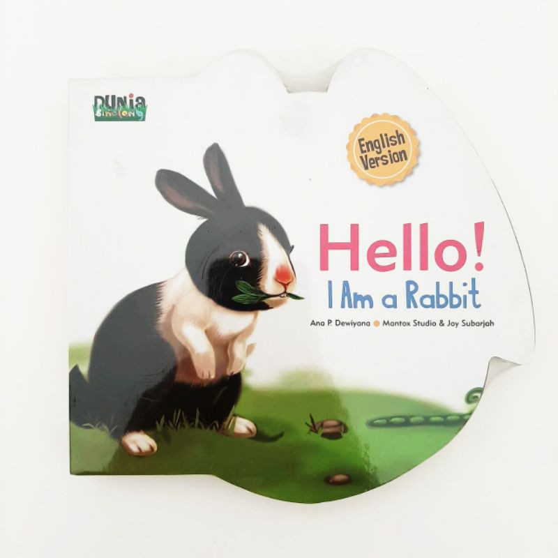 Jual SERI DUNIA BINATANG: HELLO! I AM A RABBIT.ENGLISH VERSION ...