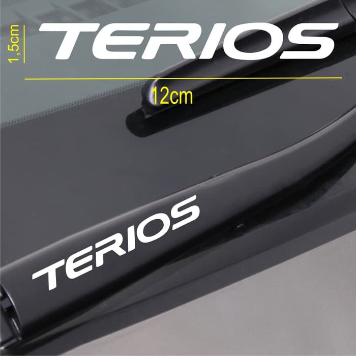 Jual Stiker Wiper Mobil Daihatsu Terios - Car Decal Sticker | Shopee ...