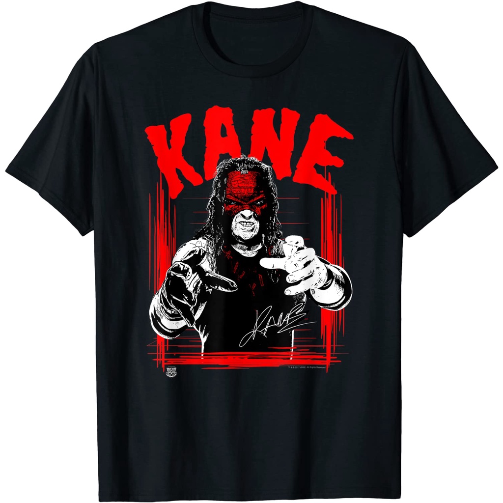 Jual Kaos WWE KANE Horror Font T-Shirt | Shopee Indonesia