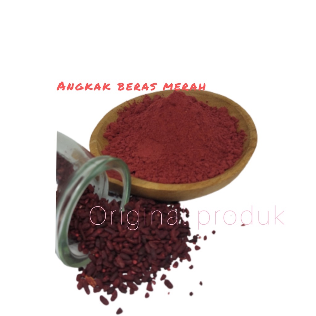 Jual Angkak beras merah bubuk / red yeast rice powder | Shopee Indonesia
