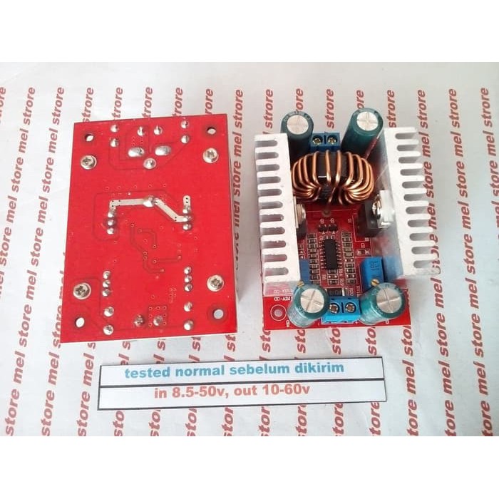 Jual Step Up 400W 15A CC CV Buck Adjustable Module | Shopee Indonesia