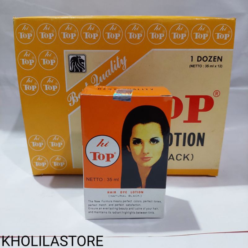 Jual HI TOP Semir Rambut Hitam 35ml | Shopee Indonesia