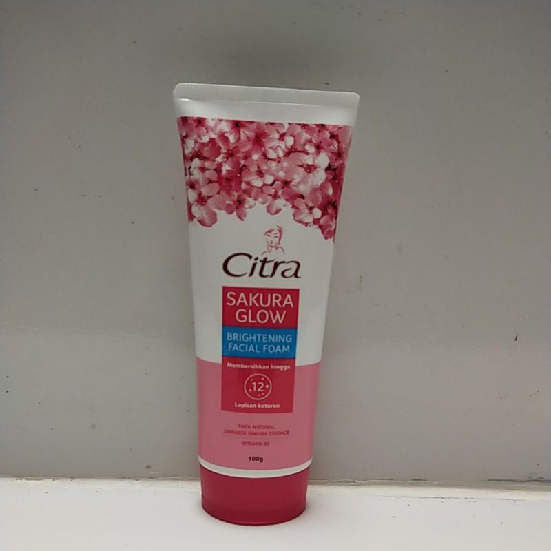 Jual Citra Sakura Glow facial foam 100g | Shopee Indonesia